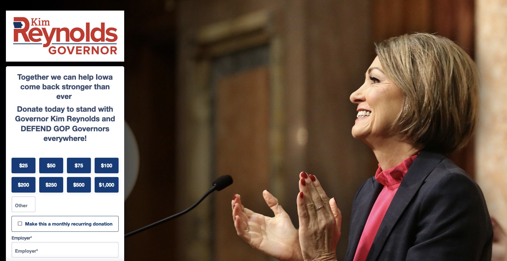 State board asks Iowa lawmakers to regulate recurring campaign ... State board asks Iowa lawmakers to regulate recurring campaign ...