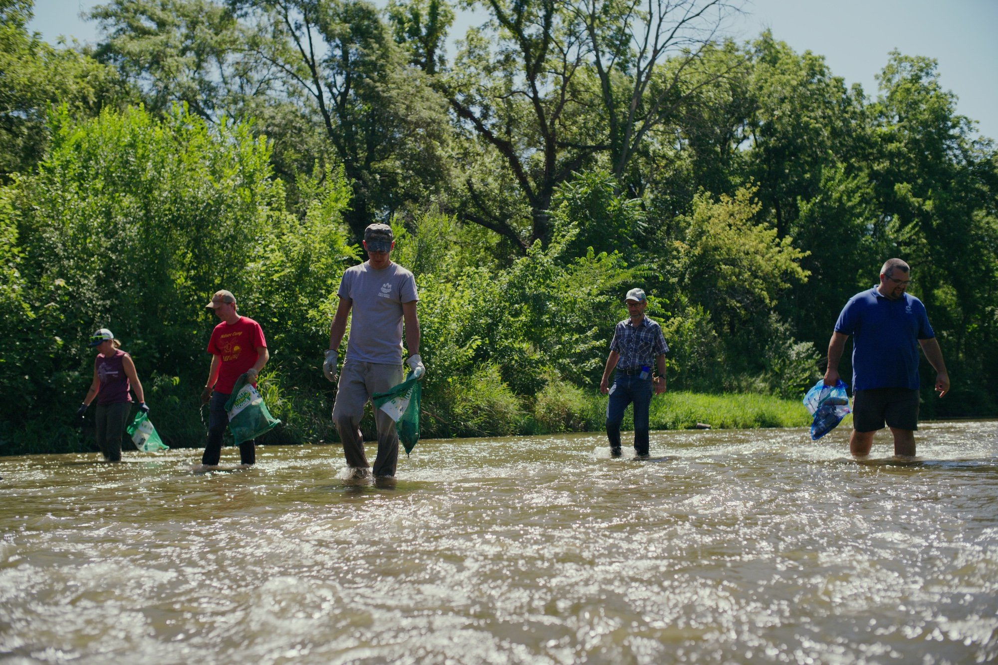 Iowa Rivers Revival's cleanup at Fourmile Fest - Bleeding Heartland