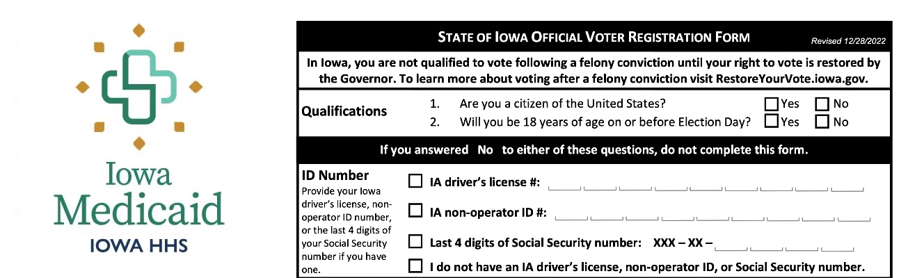 Advocates say Iowa Medicaid violating federal voter registration law ...